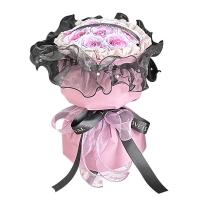China Soap flower bouquet birthday gift girl Qixi gift high-level rose plum jam bouquet simulation flower for sale