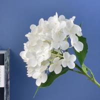 China Artificial hydrangea, wedding hotel, flower arrangement, floral art, background flower arrangement, artificial flower, single hydrangea for sale