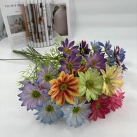 China Simulated summer chrysanthemum lucky bucket flower arrangement wedding photography decoration garden landscaping for sale