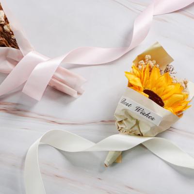 China Meisida double-sided satin ribbon spot ribbon ribbon ribbon ribbon handmade DIY flower cake gift packaging material for sale