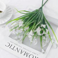 China Calla lily artificial flower plastic bud grass cloth flower manufacturer artificial flower artificial plant aquatic plant for sale