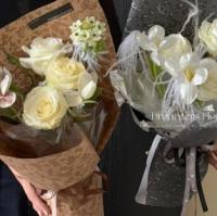 China 57*57cm Leopard Pattern Flower Packaging Paper for Sweet and Spicy Valentine's Day Bouquets Florist Wrapping for sale