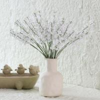 China Simulated flower soft rubber countryside small hanging bell, lily of the valley small bouquet, fake flower, wind chime flower, wedding photography prop for sale
