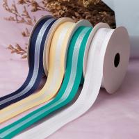 China Meisida Gold and Silver Onion Ribbed Ribbon Gift Box Packaging Decorative Ribbon Bow Bouquet Packaging Materials for sale