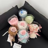 China Ins candy colored mini flower bouquet simulation floral soap flower finished product surprise romantic craftsmanship stall Wholesale and retail for sale