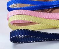 China Meisida ribbon polyester ribbon flower packaging ribbon double-sided jumper jump point ribbed ribbon bow ribbon for sale