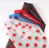 China International Children's Day Magic Edge Strawberry Hansu Paper Waterproof Cute Flower Flower Wrapping Paper for sale