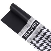 China Fashionable Thousand Bird Grid Waterproof Floral Flower Packaging Paper for sale