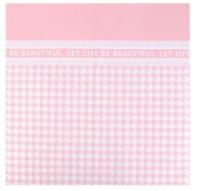 China Fashionable Thousand Bird Grid Waterproof Floral Flower Packaging Paper for sale