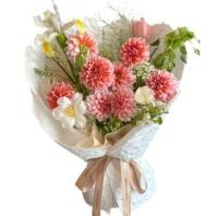 China Camel skin cloud falls into the water to wash fresh flower packaging paper for sale