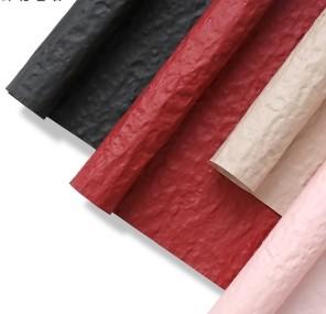 China Camel skin cloud falls into the water to wash fresh flower packaging paper for sale