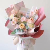 China BOPP Secret Garden Waterproof Floral Flower Packaging Paper for Bouquet Packing Paper for sale