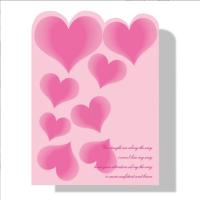 China Upgrade Your Qixi Festival Flower Shop with Heart-Shaped 3D Paper and Valentine's Day DIY Supplies for sale