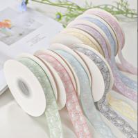 China 2.5cm Chinese traditional pattern fish scale pattern ribbon flower packaging souvenir decoration material ribbon for sale