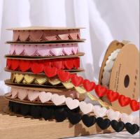 China Customizable Love Ribbon for Flower Shop Packaging and Headwear Accessories in Weave Print Design for sale