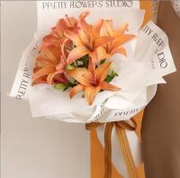 China English tear-resistant paper, flower lining packaging paper material, flower shop supplies, floral arrangement, bouquet packaging, snow wipe paper for sale