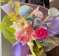 China 57*57cm 3D Changhong Film Waterproof Floral Flower Packaging Paper with Many Color Options for sale