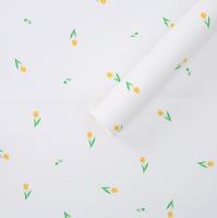 China 57*57cm Fashion Tulip Ouya Paper Waterproof Floral Flower Packaging Paper for sale