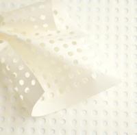 China Dopamine Cave Paper Hollow Waterproof Floral Flower Packaging Paper for sale
