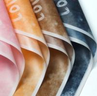 China Nuosha Paper Love No Trace Waterproof Floral Flower Packaging Paper for sale