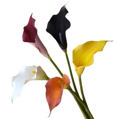 China Cross-border wholesale of large-sized calla lilies, EVA artificial flowers, artificial flowers, soft rubber wedding bouquets and home decorations for sale