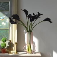 China Cross-border wholesale of large-sized calla lilies, EVA artificial flowers, artificial flowers, soft rubber wedding bouquets and home decorations for sale