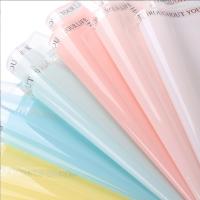 China Valentine's Day, happiness for a lifetime, silver-embossed high-end packaging paper, English opp film wrapped flower paper, flower shop flower packaging material for sale
