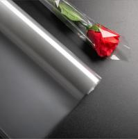 China High-transparency dust-proof OPP waterproof cellophane flower wrapping paper material, cellophane as the base for bouquets, and cellophane for floral art for sale