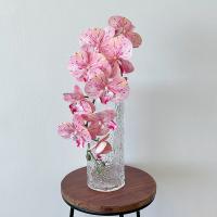 China Pink artificial flowers, wedding flowers, hotel ceiling, banquet decoration, street signs, floor arrangement flowers, roses, hydrangeas, artificial flowers for sale