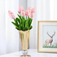 China Wholesale of PU mini flowers, artificial tulips, artificial flowers, silk flowers, cross-border decoration artificial flowers for home use from the source for sale