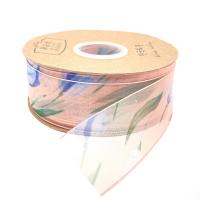 China New Online Korean Ribbon Tulip Snow Silk Ribbon Flower Packaging Hair Accessories Bow Clothing Ribbon Shoe Flowers for sale