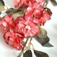 China Simulated Camellia Wedding Decoration Fake Flower Hotel Wedding Scenery Simulated Flower Plastic Store Ceiling Decoration Fake Flower for sale