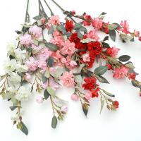 China Simulated Camellia Wedding Decoration Fake Flower Hotel Wedding Scenery Simulated Flower Plastic Store Ceiling Decoration Fake Flower for sale