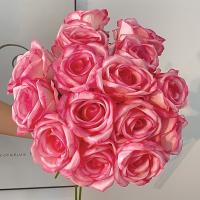China A single broken ice blue rose with a realistic touch for Valentine's Day home decoration shoot, featuring Ecuadorian roses for sale