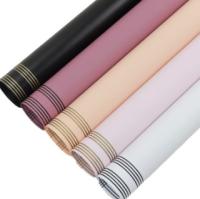 China Nocturne Korean Su Paper Waterproof Floral Flower Packaging Paper for sale