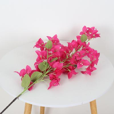 China Artificial bougainvillea home, wedding living room decoration, floral art ornaments, artificial flowers, outdoor engineering landscape decoration, artificial flowers for sale