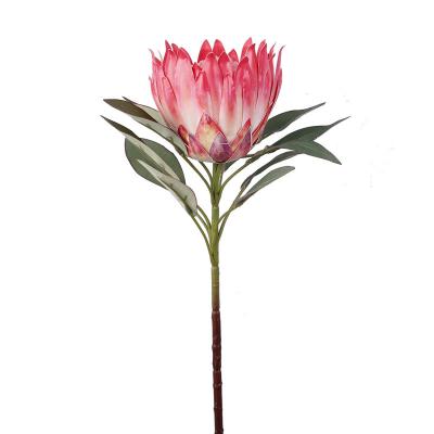 China Spring color simulation king flower shooting scene emperor flower home fake flower decoration wedding king flower simulation flower for sale