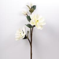 China Cross border simulation EVA foam magnolia household interior false flower decorations touch magnolia simulation flower for sale