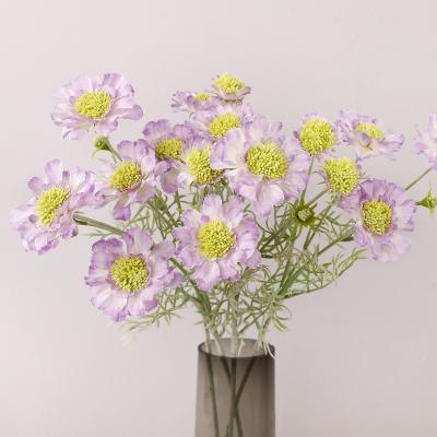 China Simulation Wheel Peak Chrysanthemum Pine Cordyceps Home Fake Flower Placement Props Decoration Cornflower Simulation Flower Plastic for sale