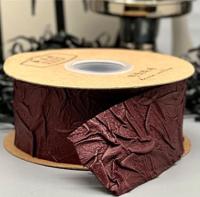 China Autumn and Winter Maillard Silk Ribbon Flower Gift Cake DIY Handmade Baking Packaging Ribbon in Chocolate/Customized Color for sale