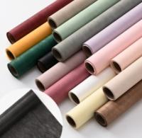 China 57*57cm Milk and Cotton Lined Florist Wrapping Paper Ideal for Flower Packaging for sale