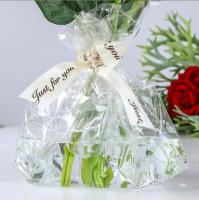China Waterproof Flower Bouquet Wrapping Paper 70 Sheets Fully Transparent Cellophane Flower Shop Supplies 52*52cm Many Colors for sale