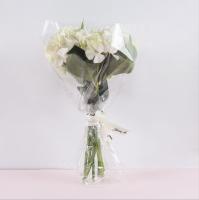 China Waterproof Flower Bouquet Wrapping Paper 70 Sheets Fully Transparent Cellophane Flower Shop Supplies 52*52cm Many Colors for sale