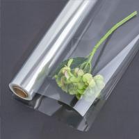 China Waterproof Flower Bouquet Wrapping Paper 70 Sheets Fully Transparent Cellophane Flower Shop Supplies 52*52cm Many Colors for sale