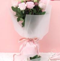 China BOPP Heart String Waterproof Floral Flower Wrapping Paper Shipping Time 30-45 Days for sale