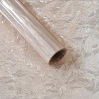 China Waterproof Thickened Colored Glass Cup Flower Art Wrapping Paper with Minimalist Design and 6-Thread Glass Texture for sale