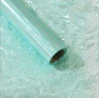 China Waterproof Thickened Colored Glass Cup Flower Art Wrapping Paper with Minimalist Design and 6-Thread Glass Texture for sale