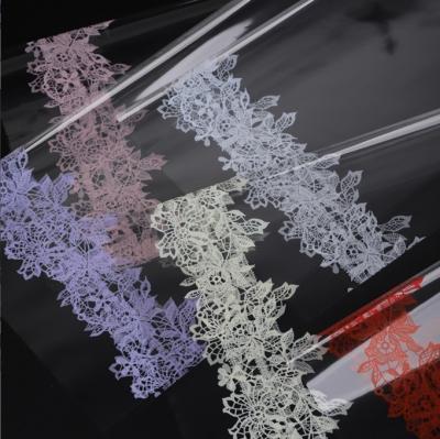 China Wholesale of Valentine's Day flower bouquets, lace wrapping paper, waterproof film, heart-shaped flower paper, and fresh flower packaging materials for sale
