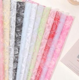 China Rose Beauty Waterproof Floral Flower Packaging Paper Florist Wrapping Paper for sale
