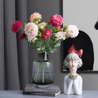 China Photography Props Decoration Handmade Silk Hibiscus Flower for Hand Feel Moisturizing for sale